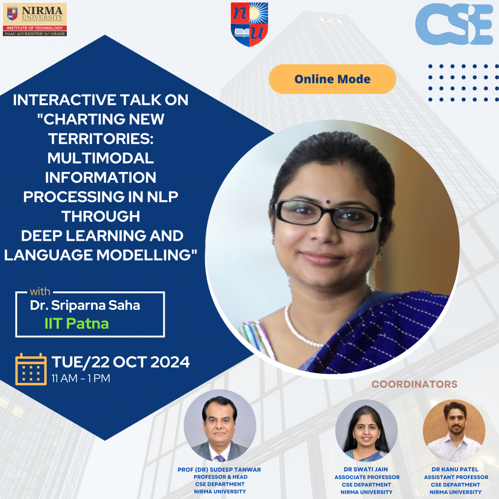 Expert Lecture on Unlocking Multimodal NLP with Deep Learning ...