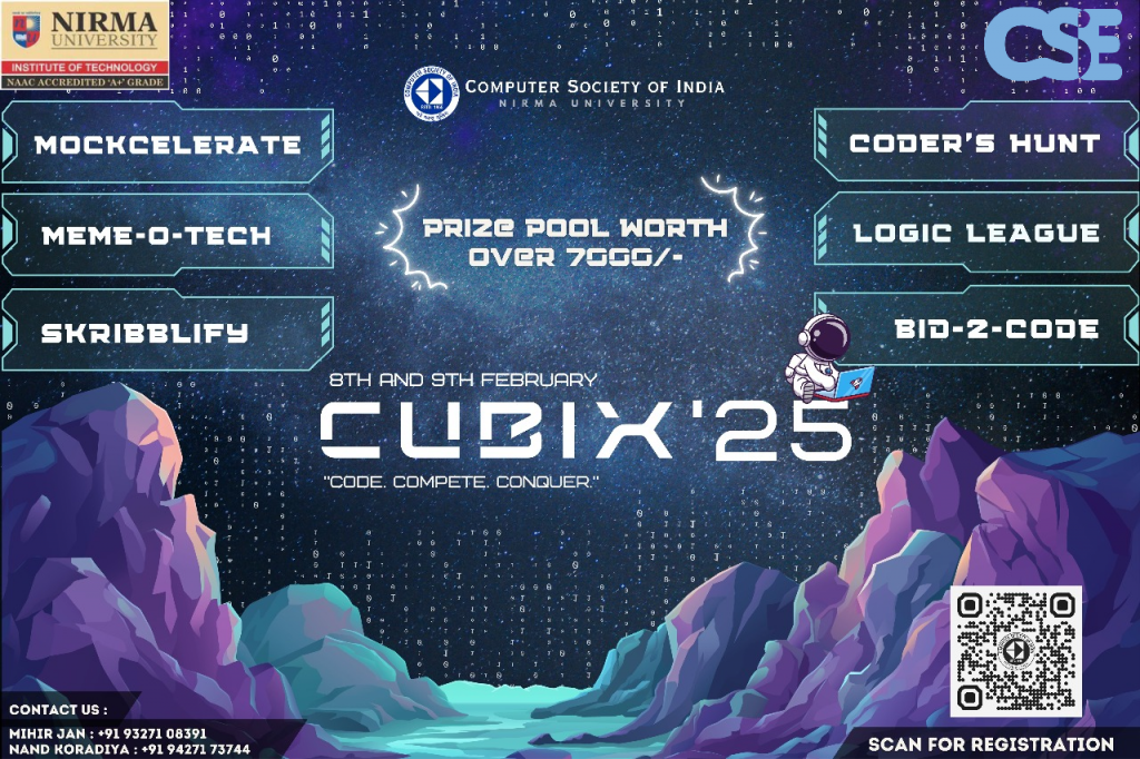 CUBIX 2025 – The Ultimate Tech Carnival - Computer Science and Engineering